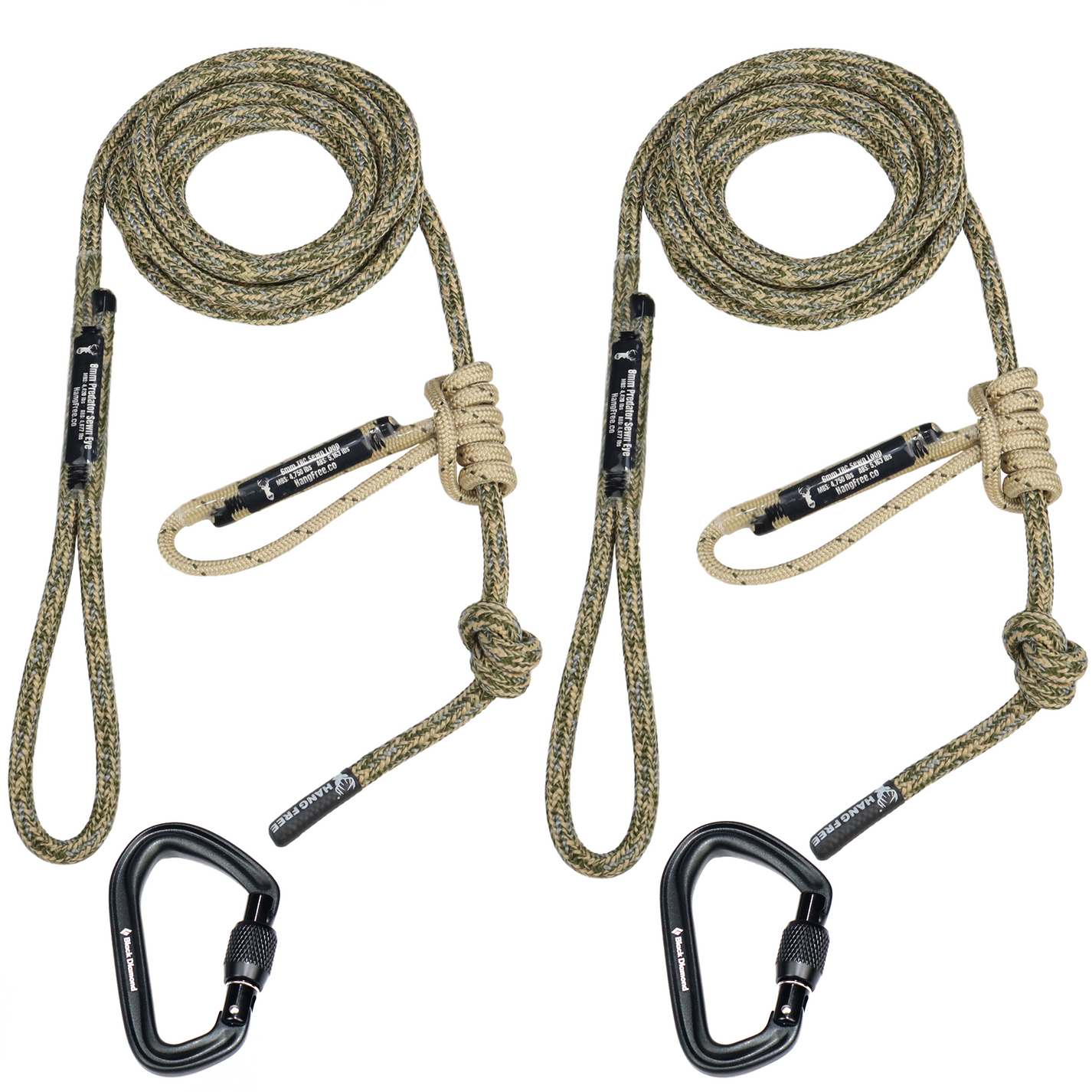 8mm Predator™ Standard Sewn Tree Tether & Lineman's Package – Hang Free®
