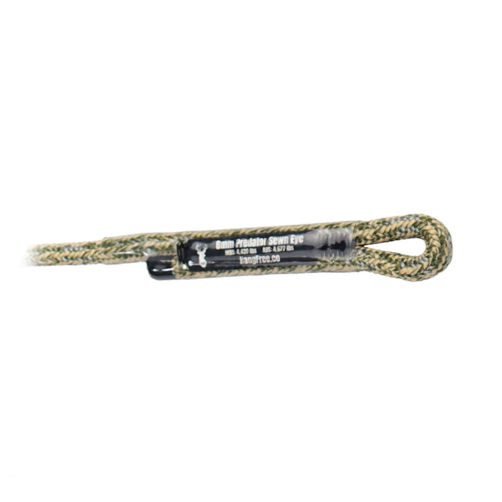 8mm Predator™ Rope Sewn Eye Custom Cut Lengths – Hang Free®