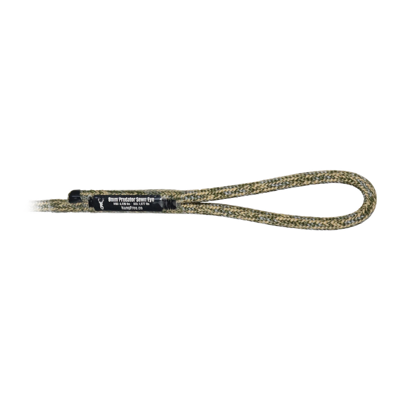8mm Predator™ Rope Sewn Eye Custom Cut Lengths – Hang Free®