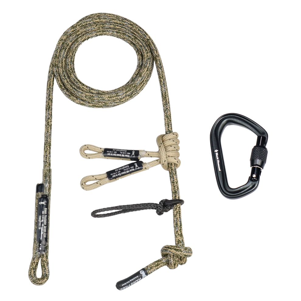 8mm Predator™ Sewn Tree Tether & Lineman's Belts – Hang Free®