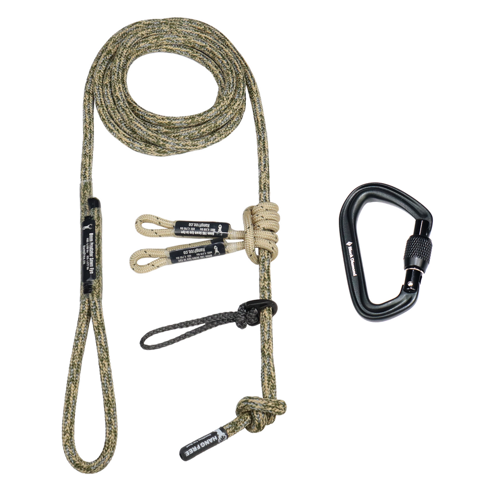 8mm Predator™ Sewn Tree Tether & Lineman's Belts – Hang Free®