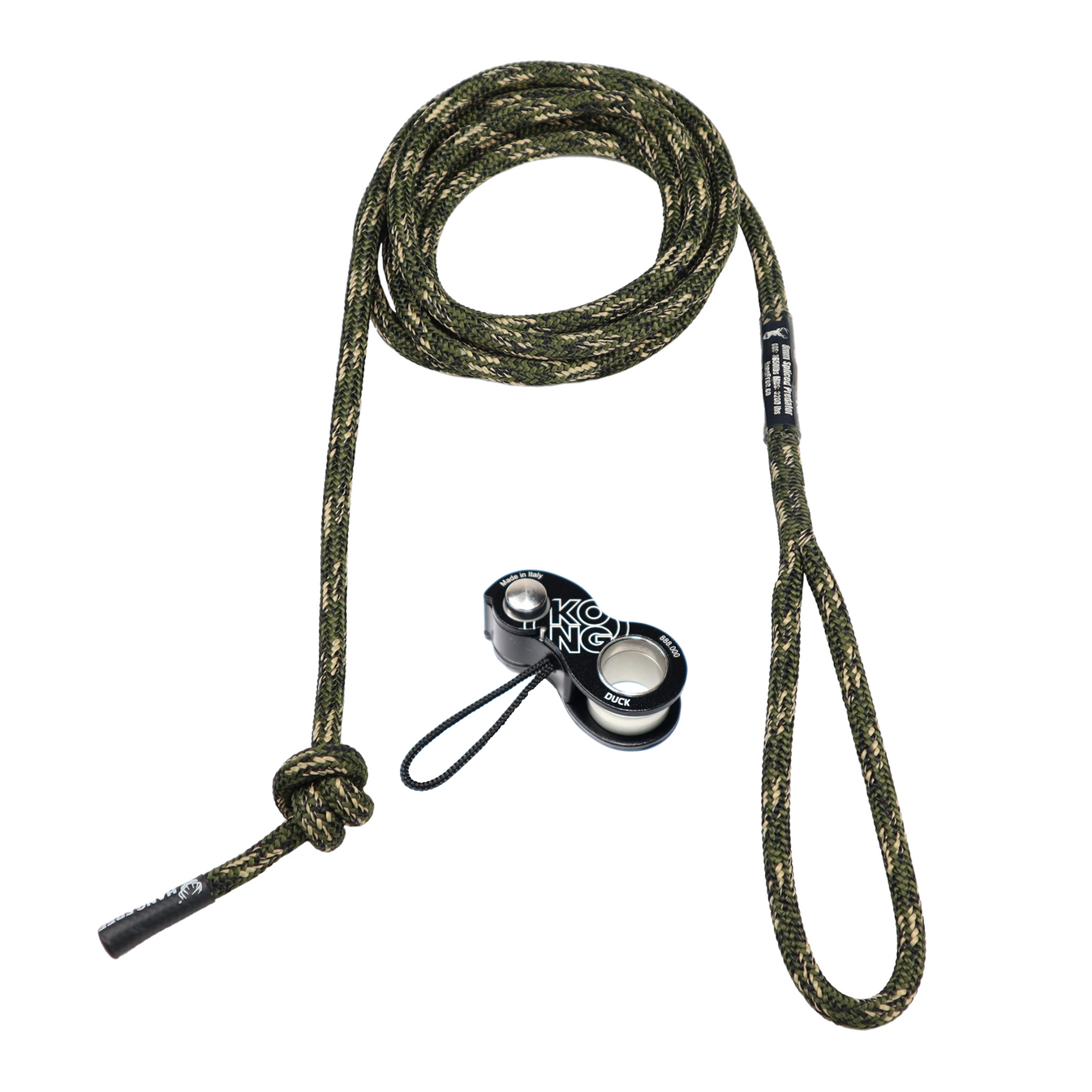 8mm Predator™ Deluxe Spliced Eye Tree Tethers & Linemans – Hang Free®
