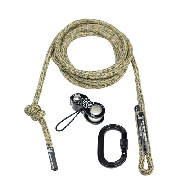 8mm Predator™ Deluxe Sewn Tree Tether & Lineman's Belt – Hang Free®